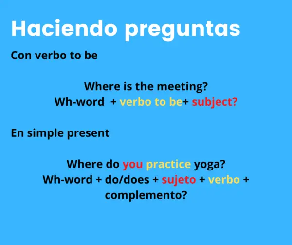 WH Words: Guía Completa [+Ejemplos y Ejercicios]