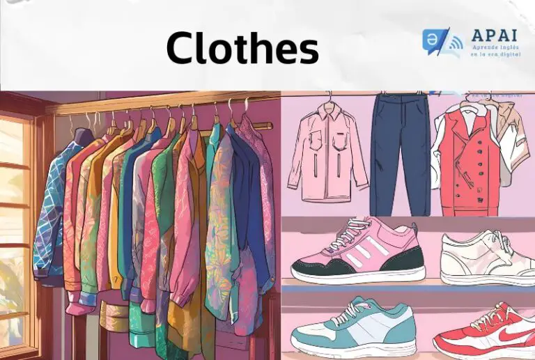 Ejercicios de la Ropa en Inglés con Respuestas (PDF) | APAI