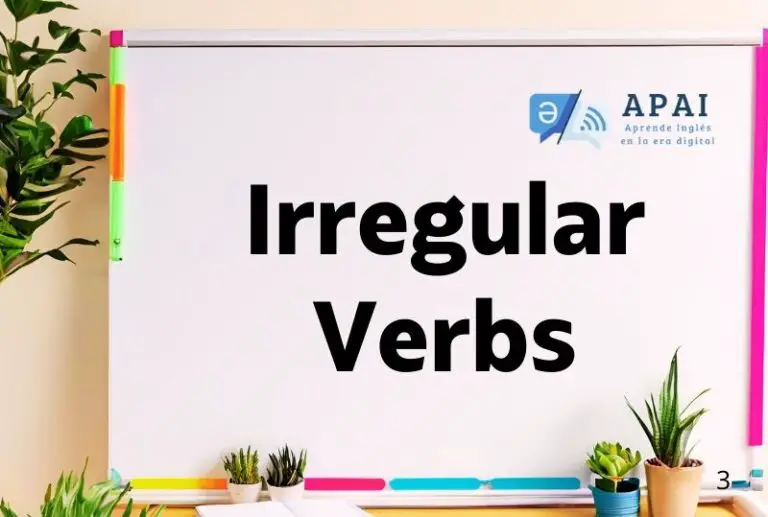 Ejercicios De Verbos Irregulares En Inglés Con Respuestas Pdf Apai